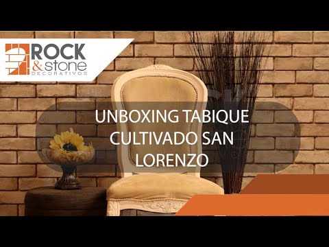 UNBOXING PIEDRA DECORATIVA / FACHALETA MODELO TABIQUE CULTIVADO SAN ...