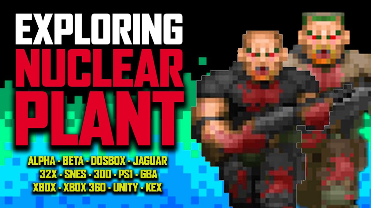 Exploring Doom's Nuclear Plant Level on Many Consoles - YouTube