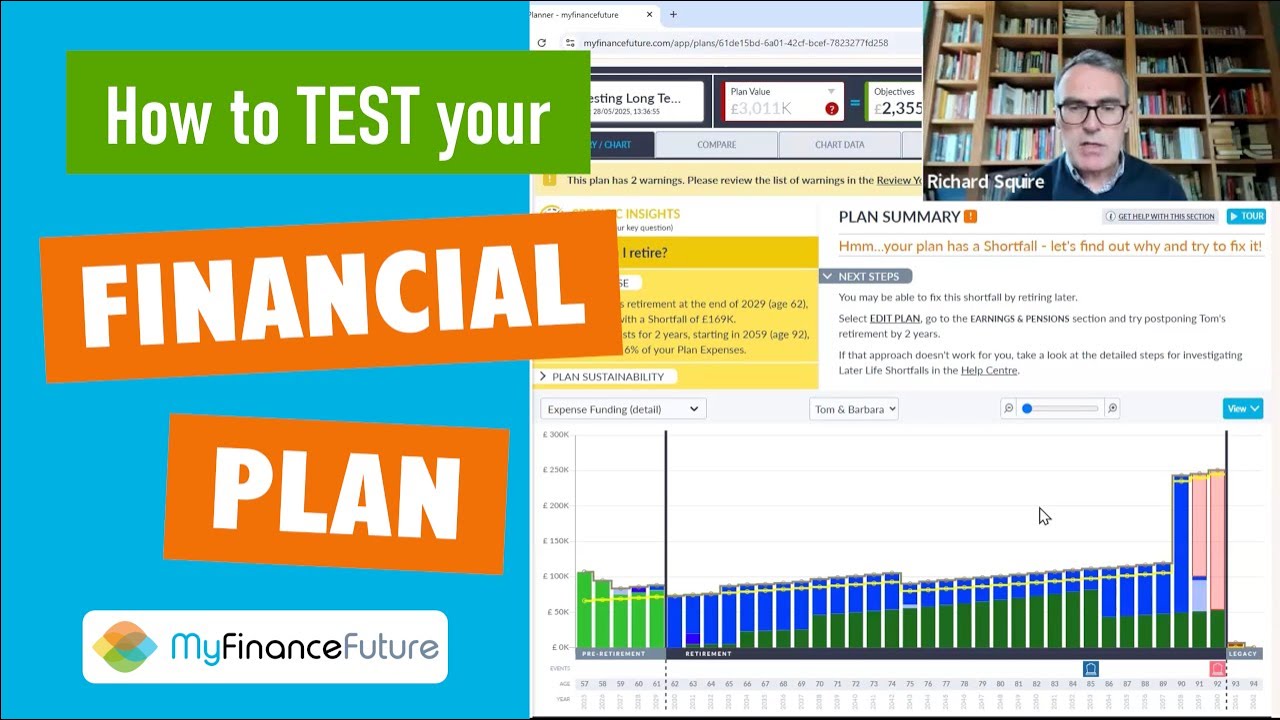 How to Test your Financial Plan with MyFinanceFuture - YouTube