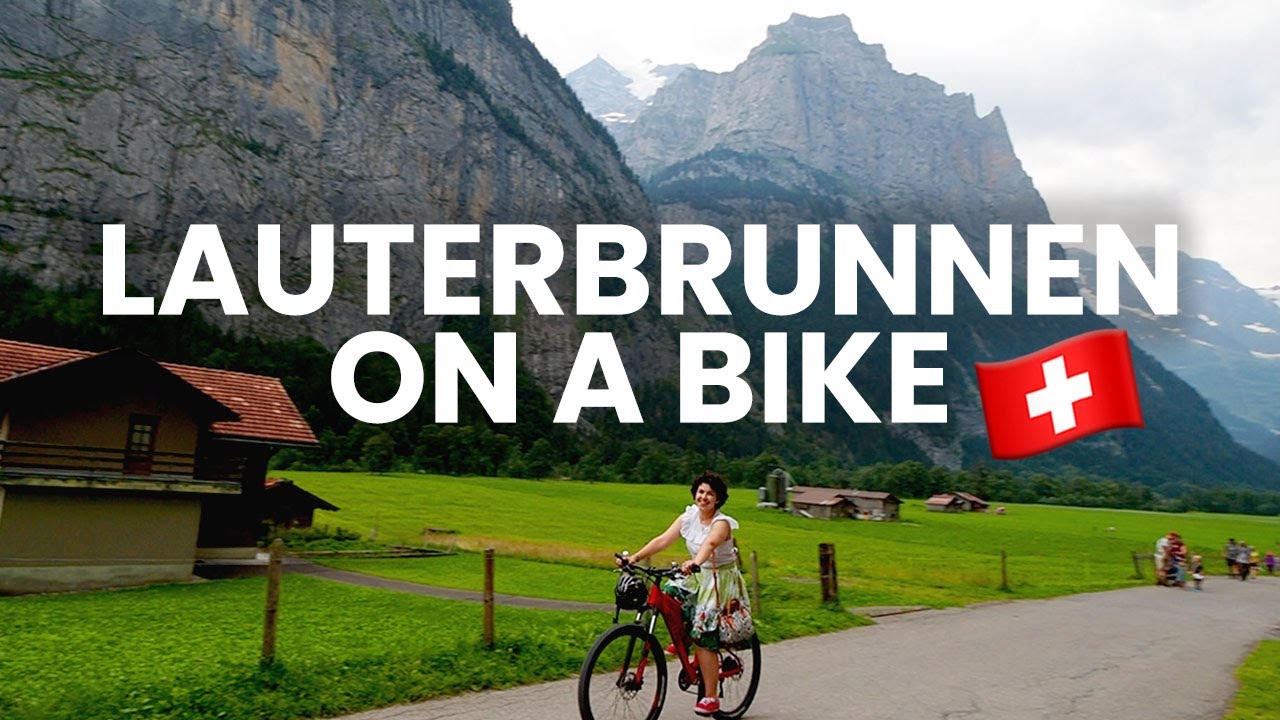 The MOST BEAUTIFUL Bike Ride in the World | Lauterbrunnen Valley - YouTube