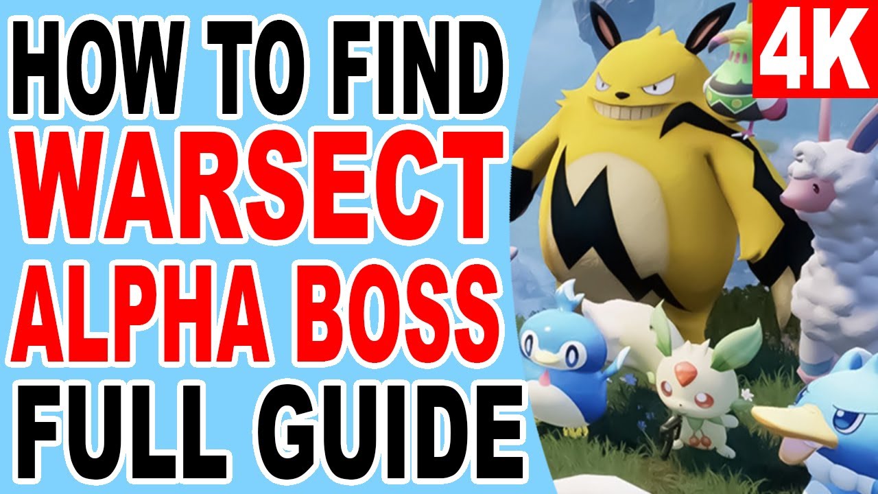 How to Find Warsect Alpha Field Boss Location - Palworld - YouTube