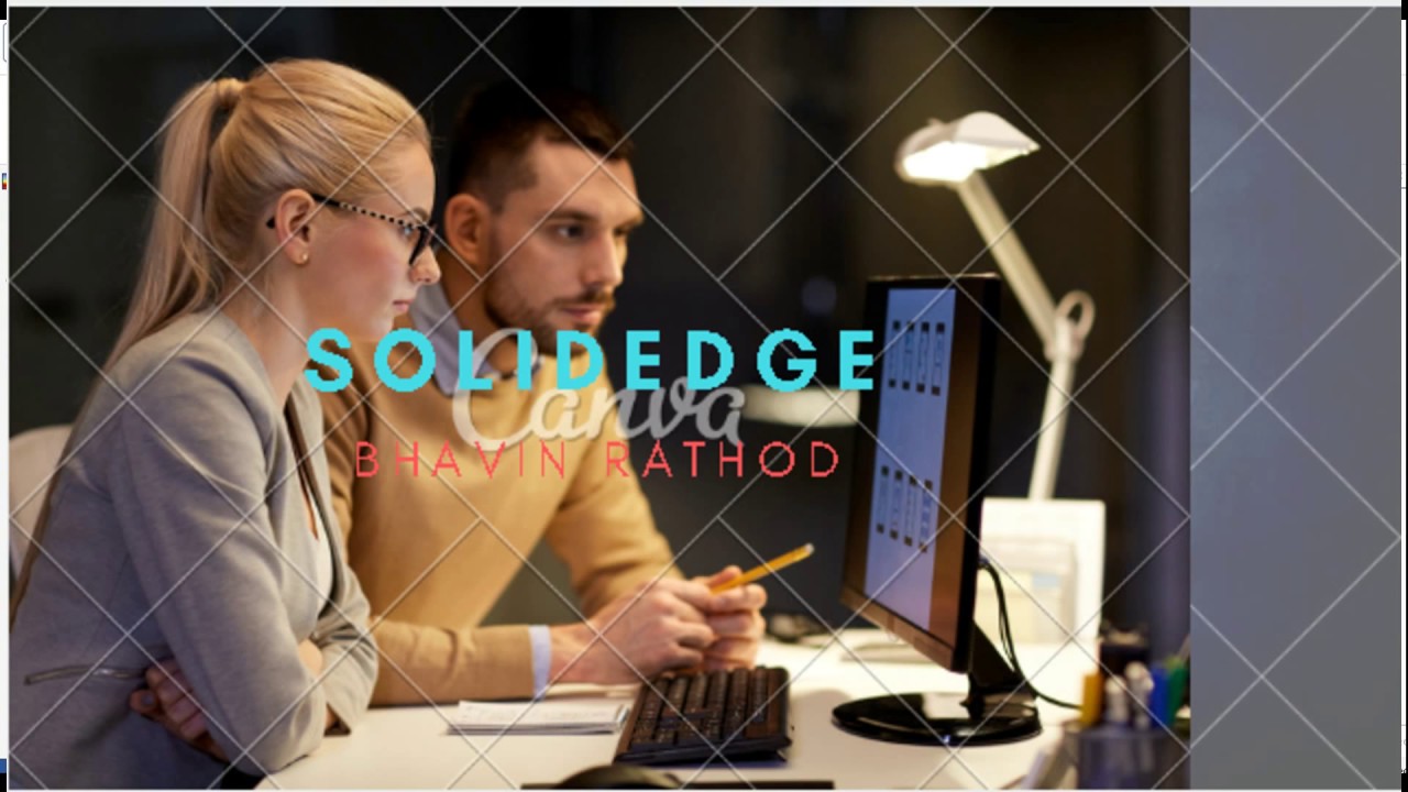 Siemens Solid Edge Tutorial - YouTube