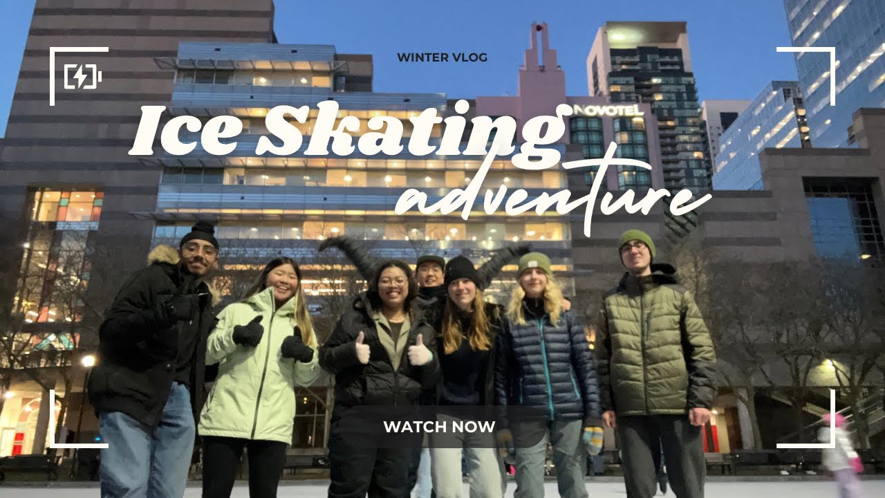 Ice Skating Adventure ️ Winter Vlog 1 | skating & hot cocoa - YouTube