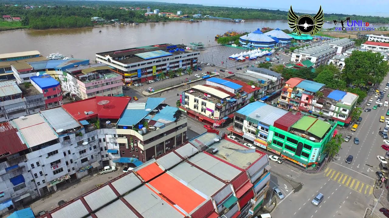 Dji inspire 1 ( Bintulu Old Town ) - YouTube