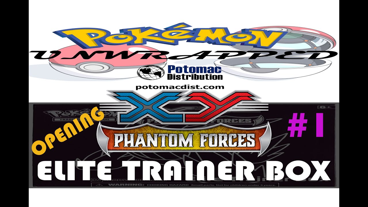 OPENING a NEW POKEMON - Phantom Forces Elite Box #1 POKEMON UNWRAPPED ...
