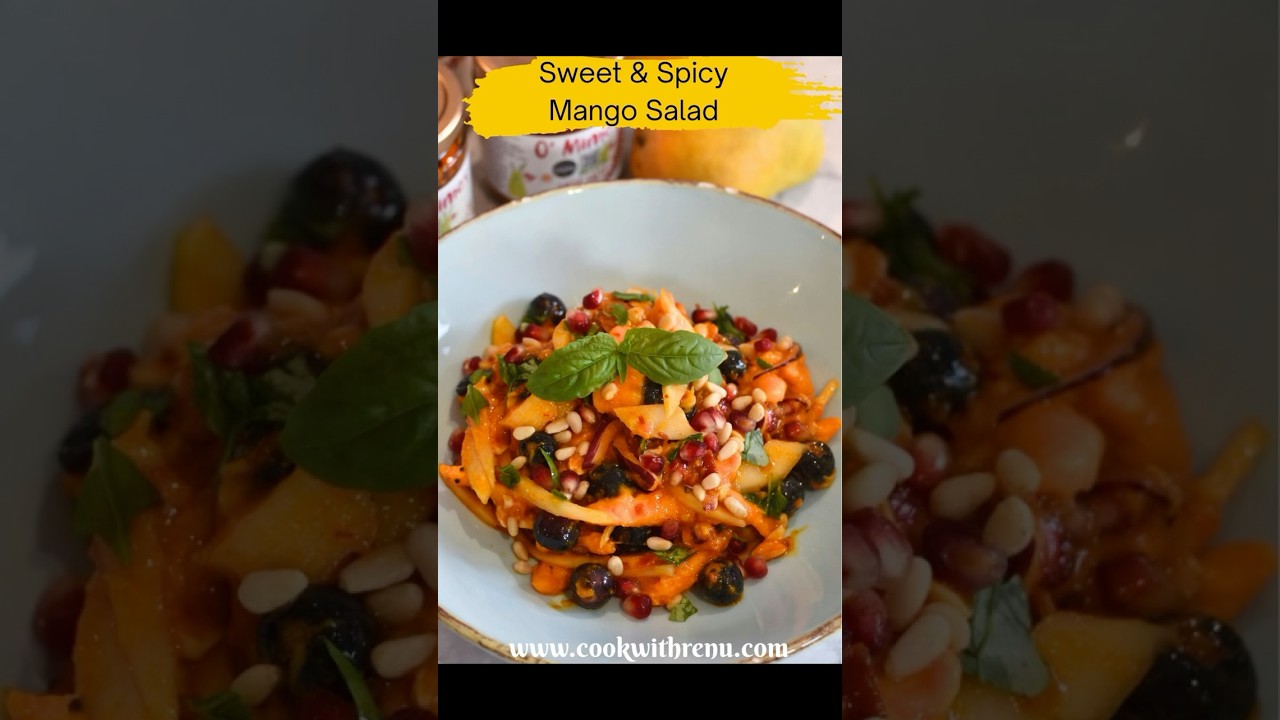 Sweet Mango Chilli Sauce - Cook With Renu