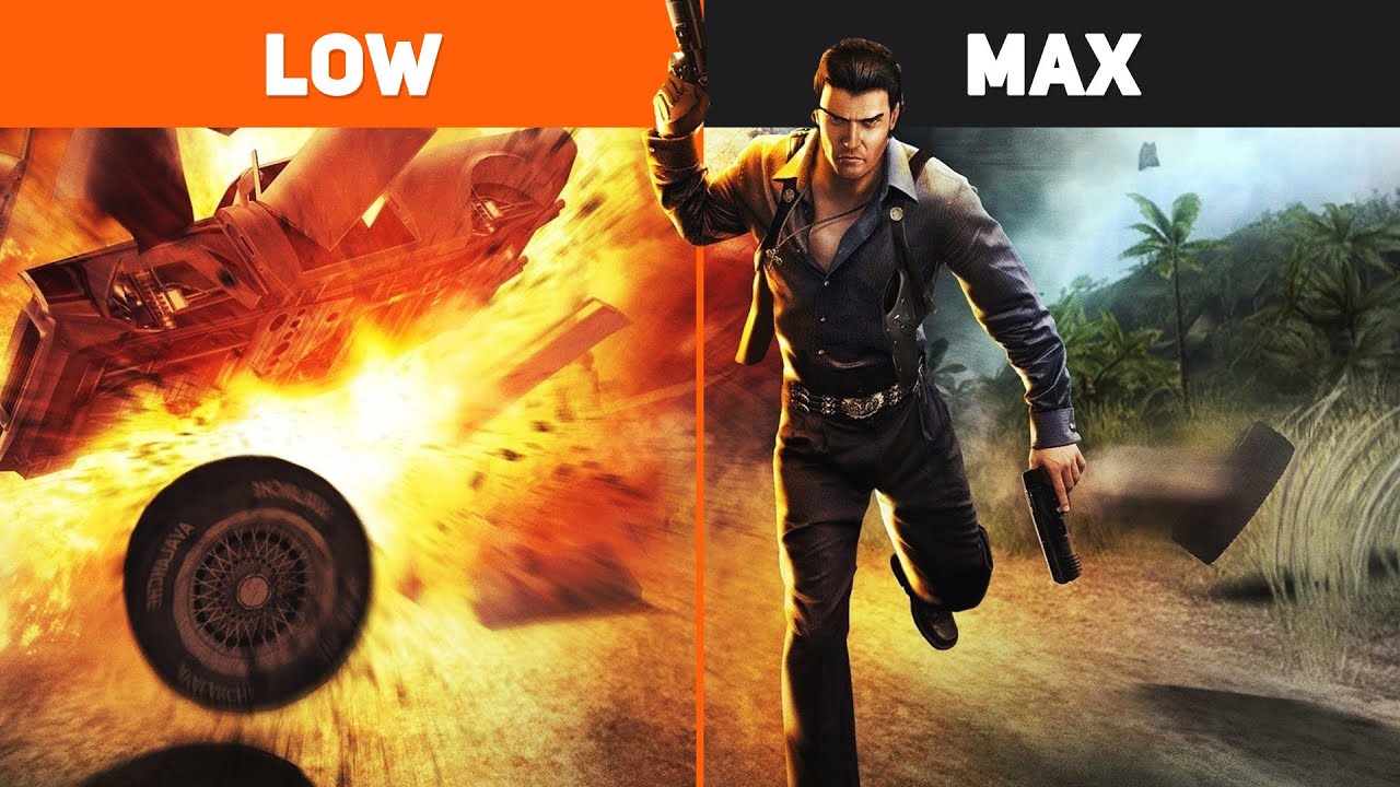 Just Cause Low vs. Max Graphics Comparison - YouTube