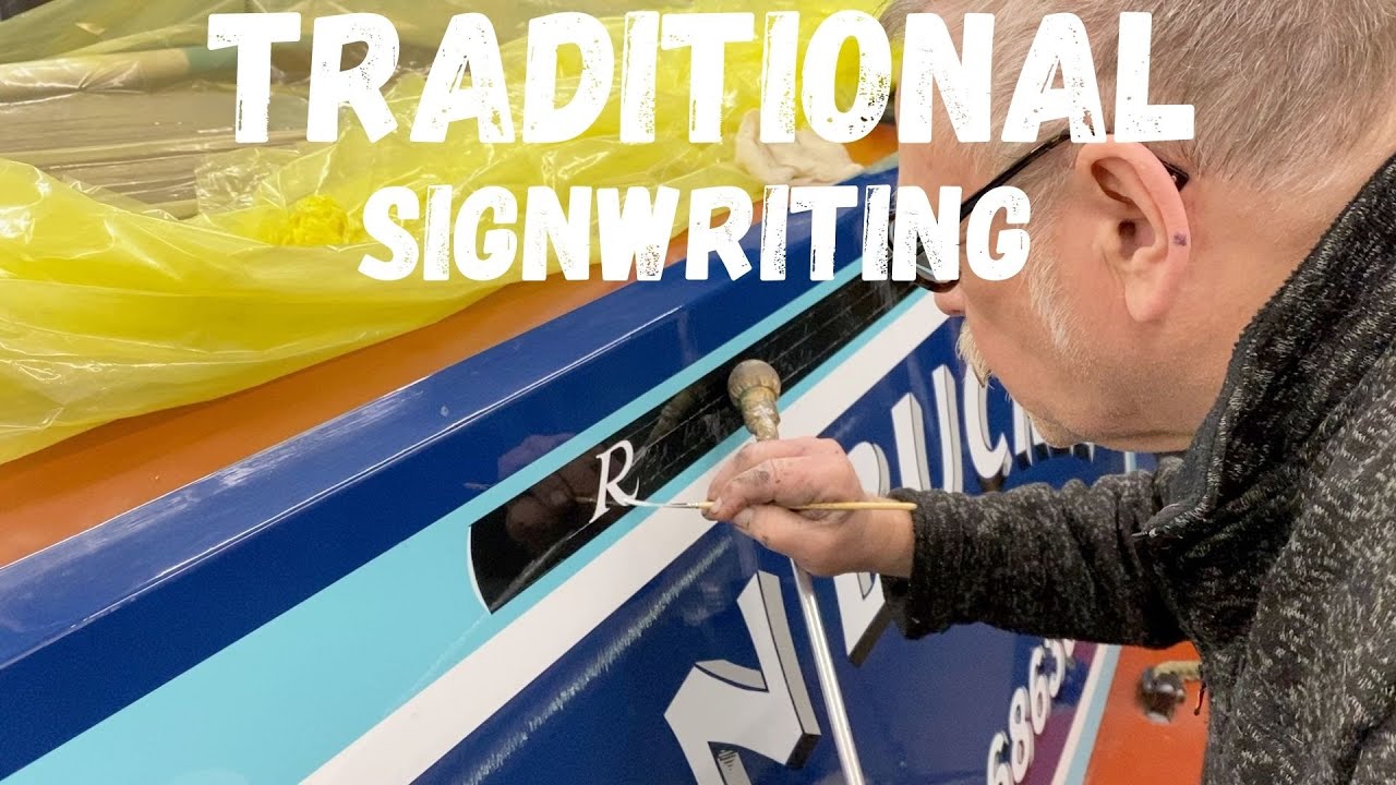Traditional Signwriting | Narrowboat hand painted | Colin Dundas ...