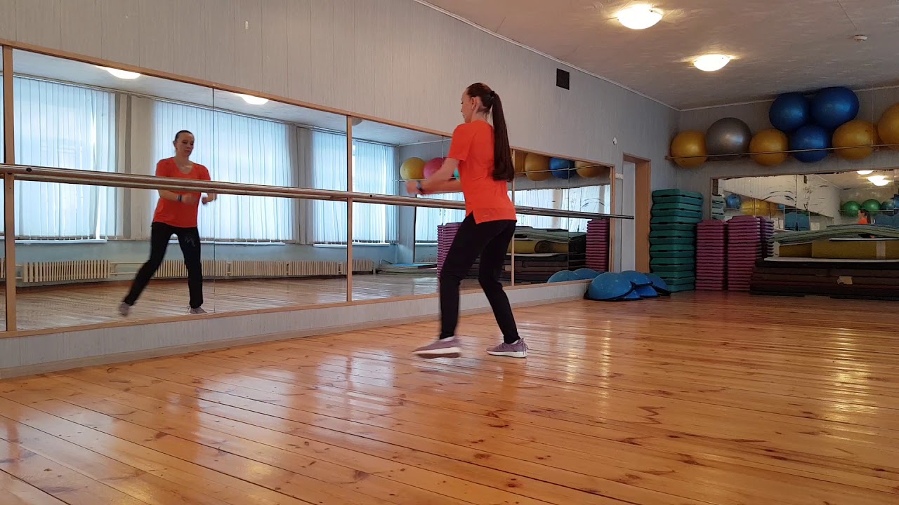 Double Step Touch (Дабл Степ Тач) - YouTube