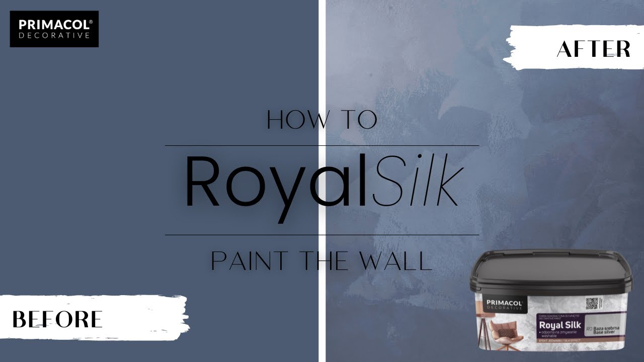 DIY | Primacol Decorative | Royal Silk Paint | Instructional Video ...