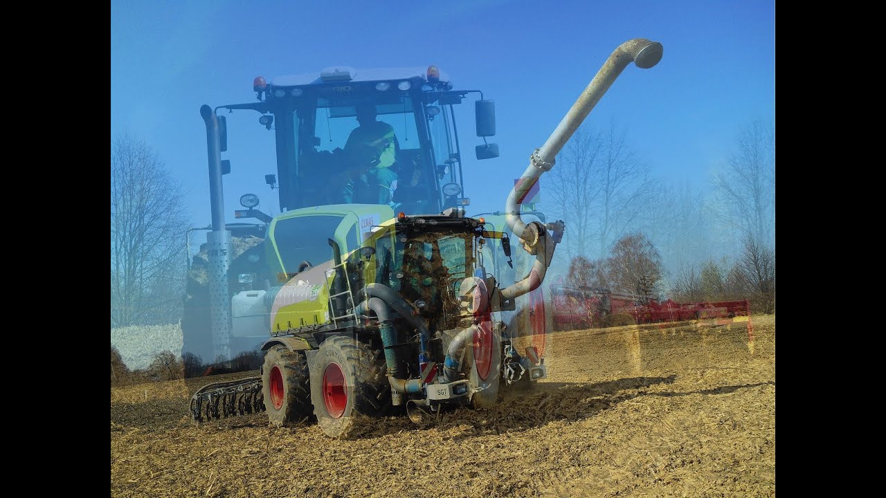 Claas Xerion 3800 Saddle Trac & Claas Xerion 3800 Trac VC - YouTube