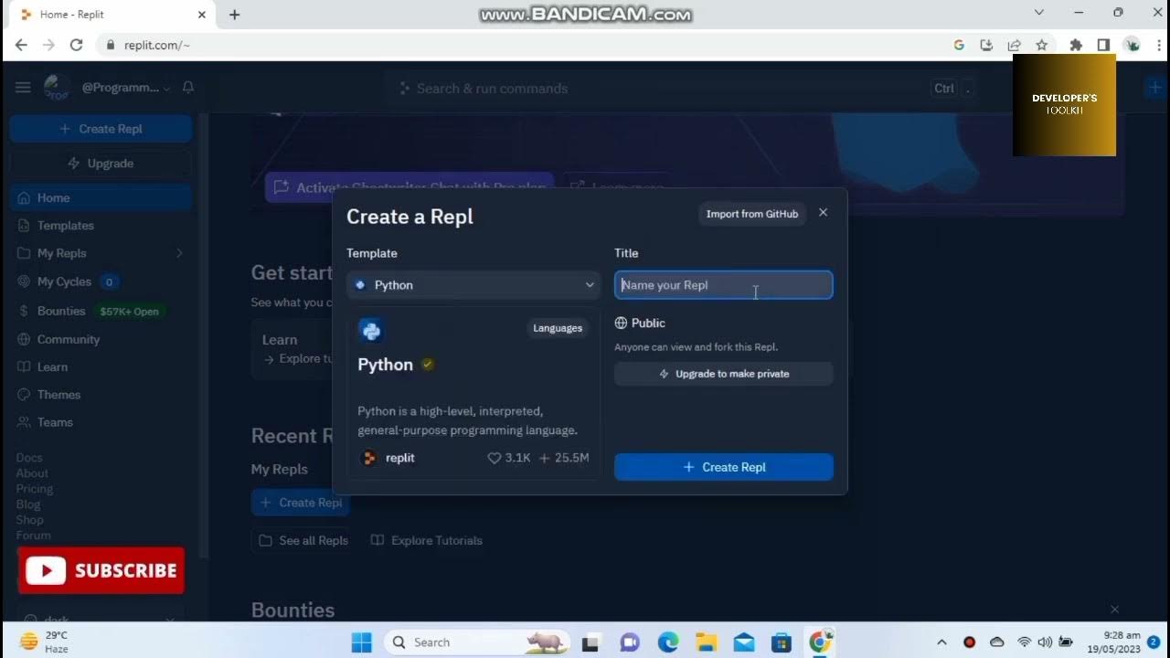 What Is Replit How To Setup Replit For Python Youtube