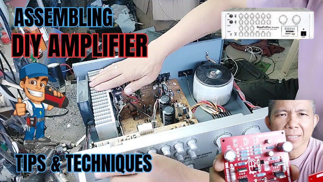 ASSEMBLING DIY AMPLIFIER┃TIPS & TECHNIQUES - YouTube