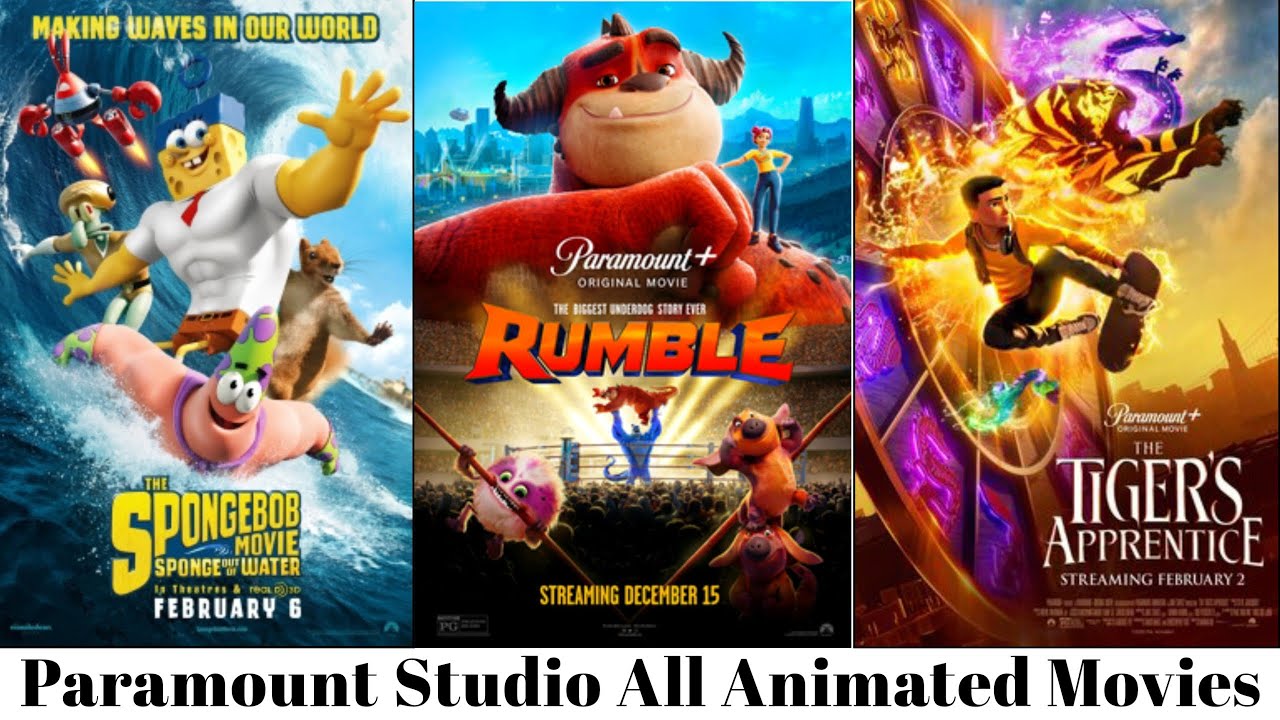 Paramount Studio All Animated Movies List | Paramount Animated Movies ...