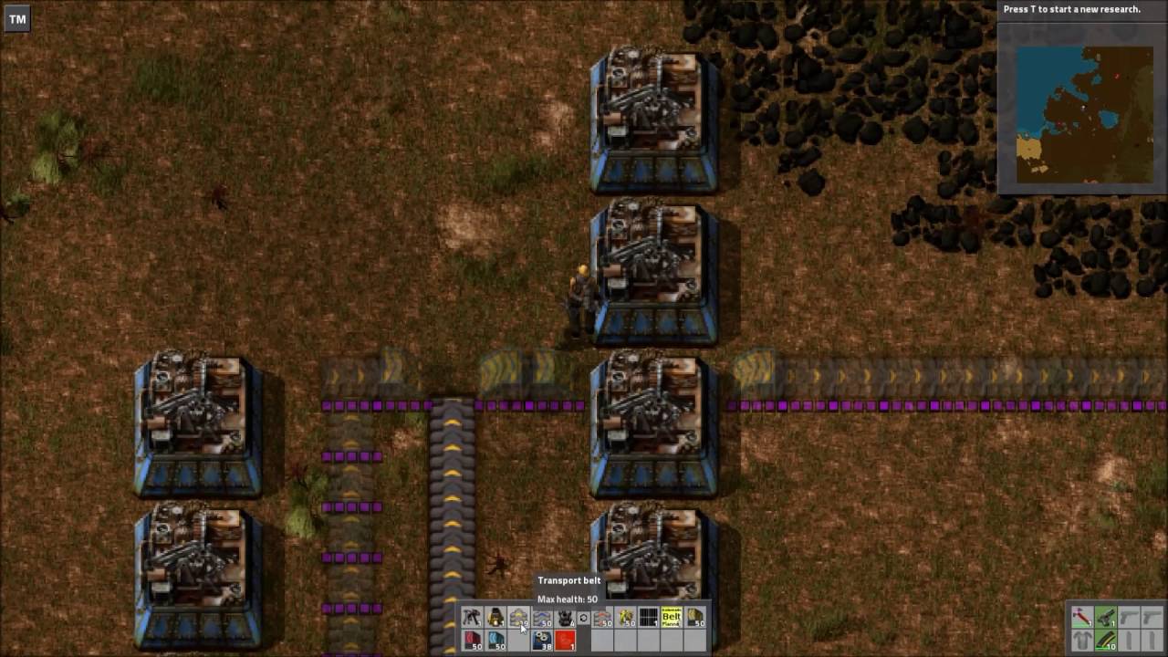 Factorio Mod Spotlight - Automatic Belt and Pipe Planner 0.7.0 - YouTube
