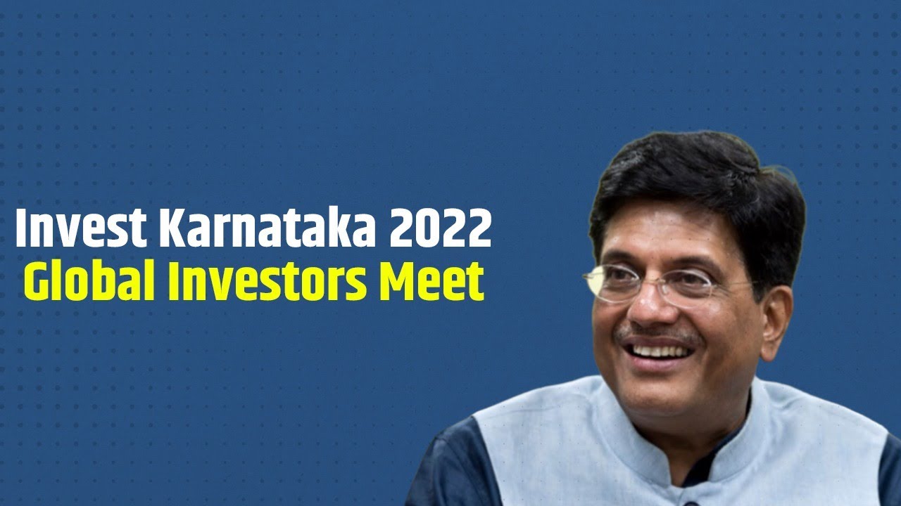 Invest Karnataka 2022 - Global Investors Meet - YouTube