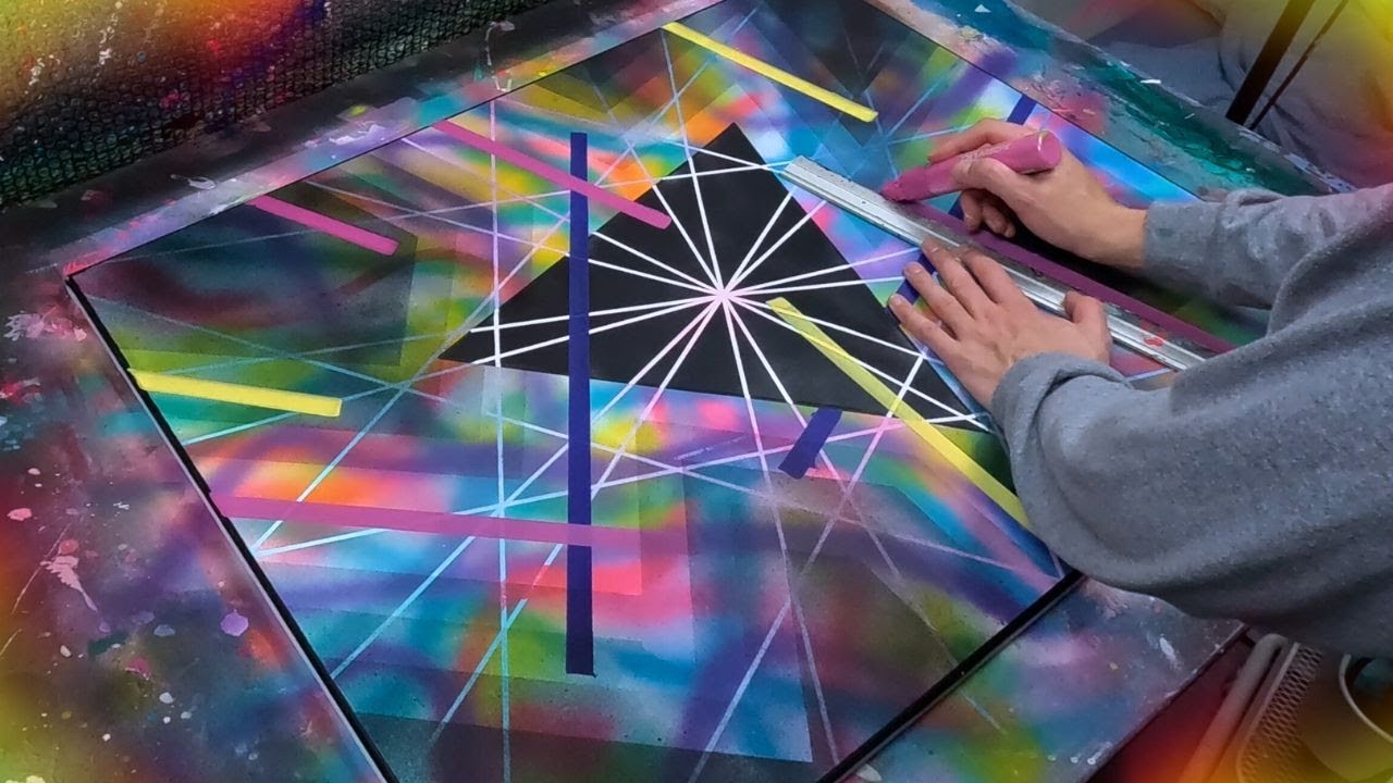 Demonstration: Interesting Abstract Prism Art (4k) - YouTube