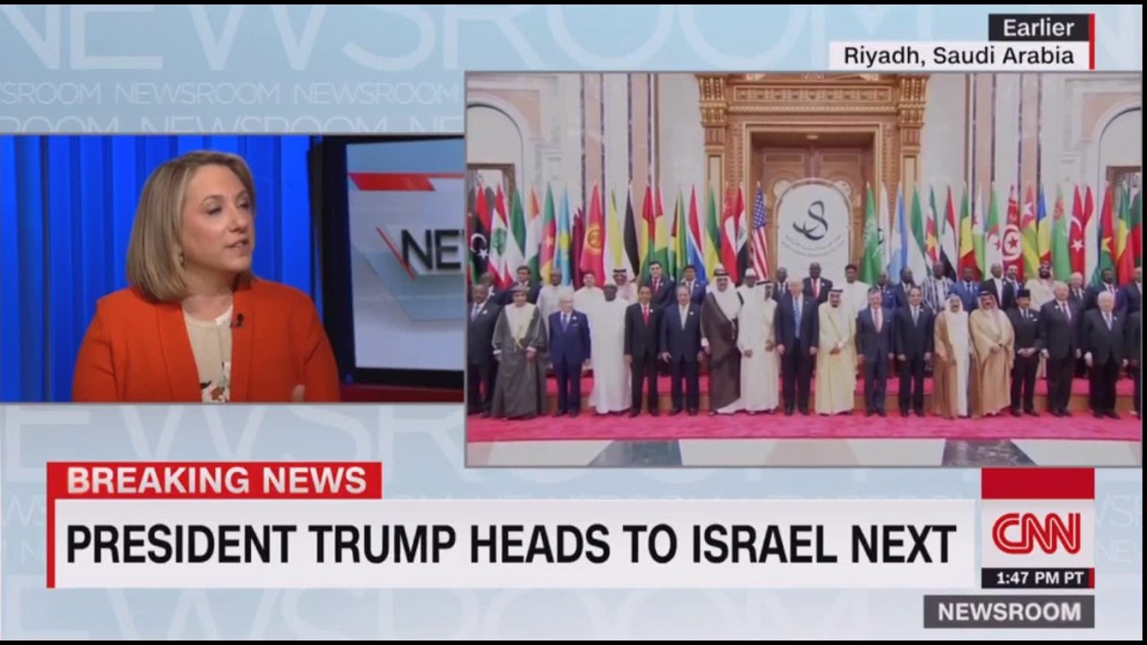 Elise Labott on CNN on Trump's Saudi trip - YouTube