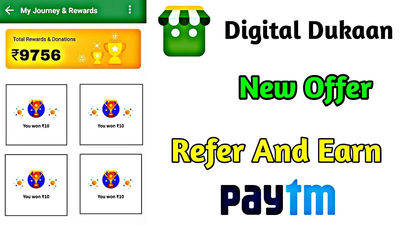 💥 Digital Dukaan App || Digital Dukaan App Best Loot ₹ 2,000 Paytm Cash || Tricky Boss YT - YouTube