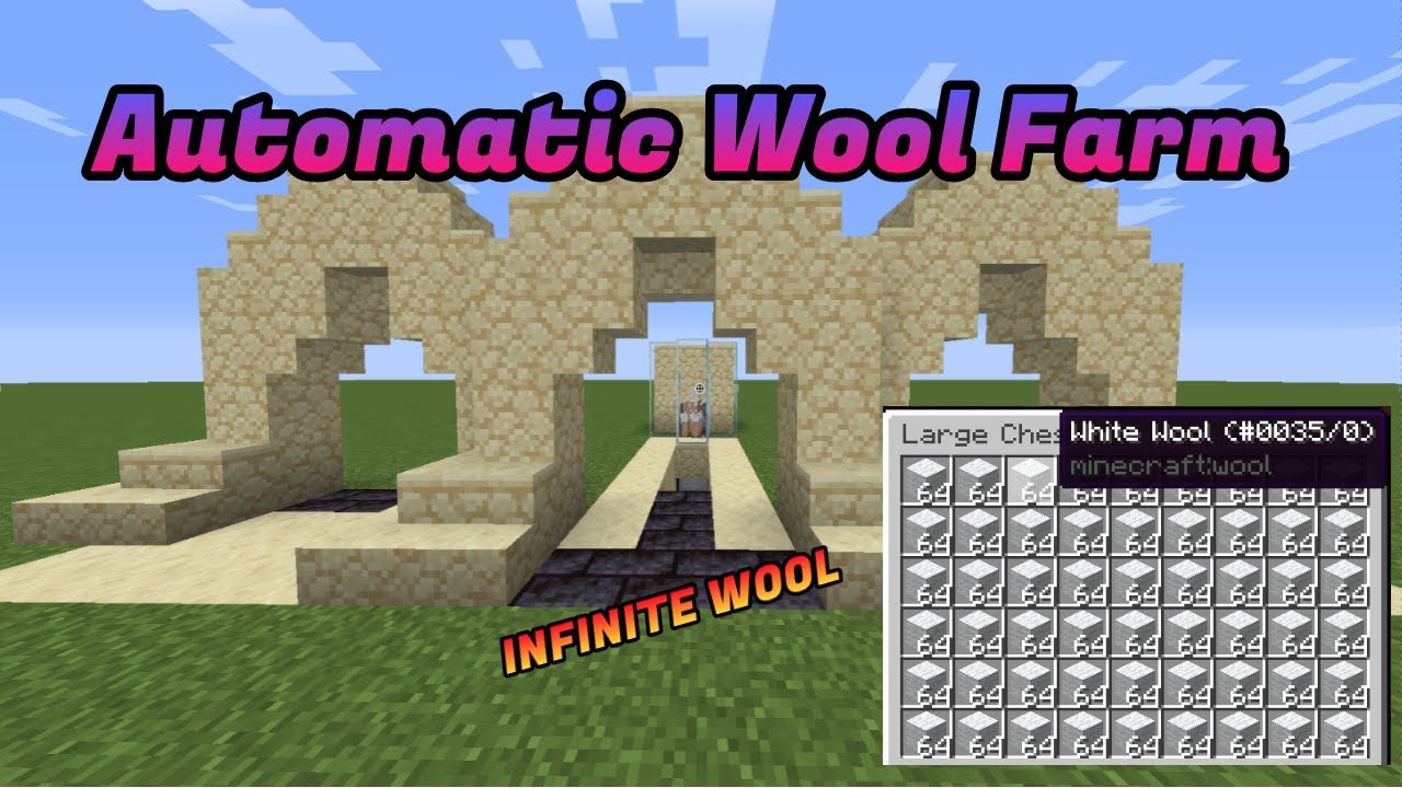 Auto Wool Farm Tutorial Video - YouTube