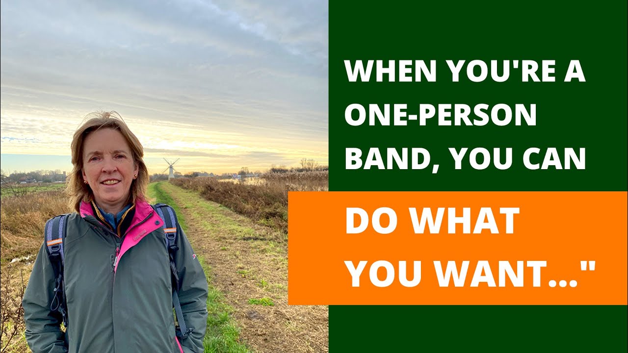 "When you're a one-person band, you can do what you want..." - YouTube