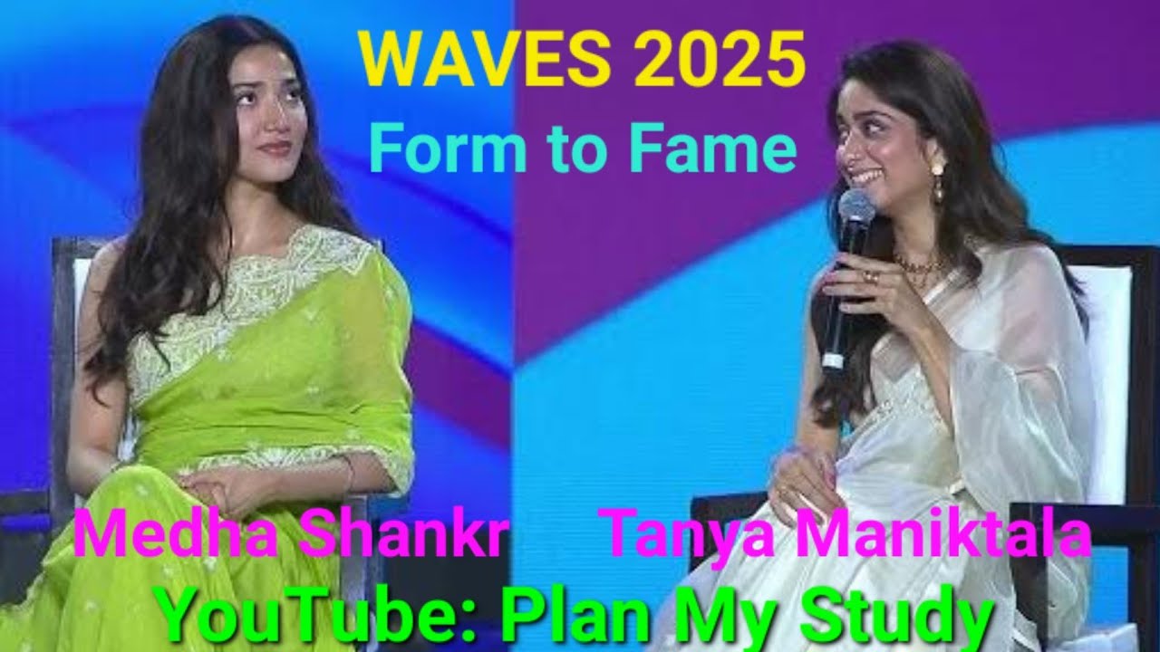 From Form to Fame | Rising Stars Reveal their Journey at WAVES 2025 # ...