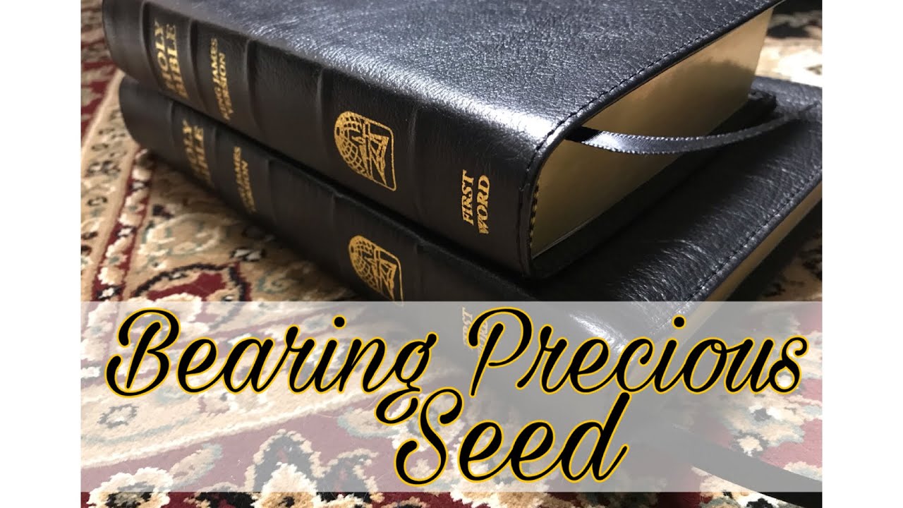 Unboxing Bearing Precious Seed KJV Bibles - YouTube