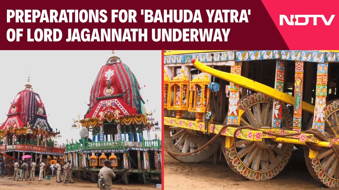Bahuda Yatra | Preparations For 'Bahuda Yatra' Of Lord Jagannath ...