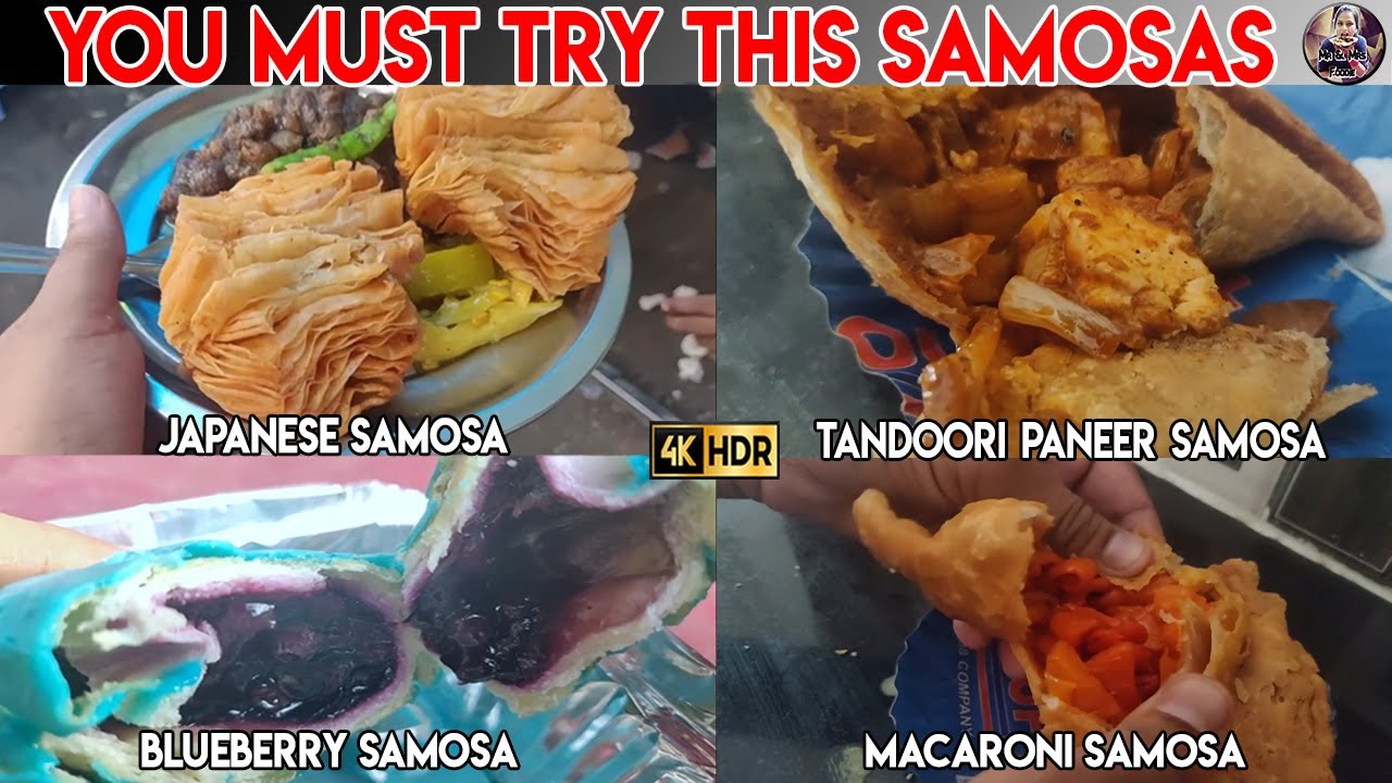 7 TYPES OF SAMOSA | Different Types of Samosa in Delhi Street Food ...