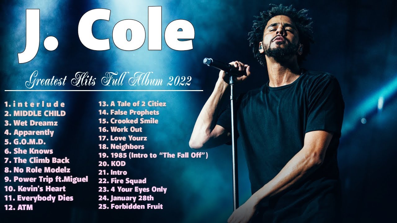 Top 20 Best Songs Of JCole - JCole Greatest Hits Full ALbum 2022 - Best ...