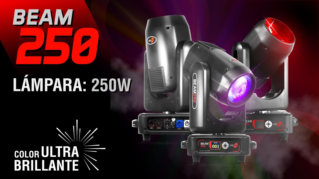 Beam 250 - Lite Tek - YouTube