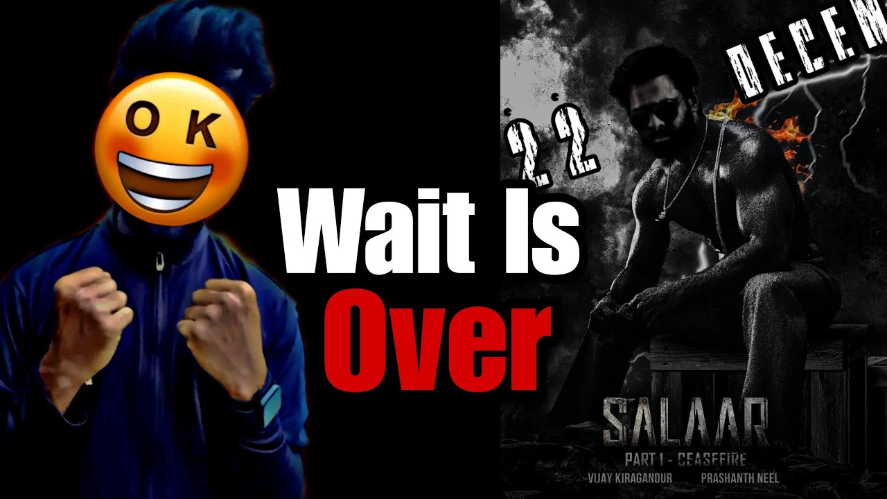 Finally Wait Is Over💥🥵| Salaar Release Announcement| Salaar Teaser ...