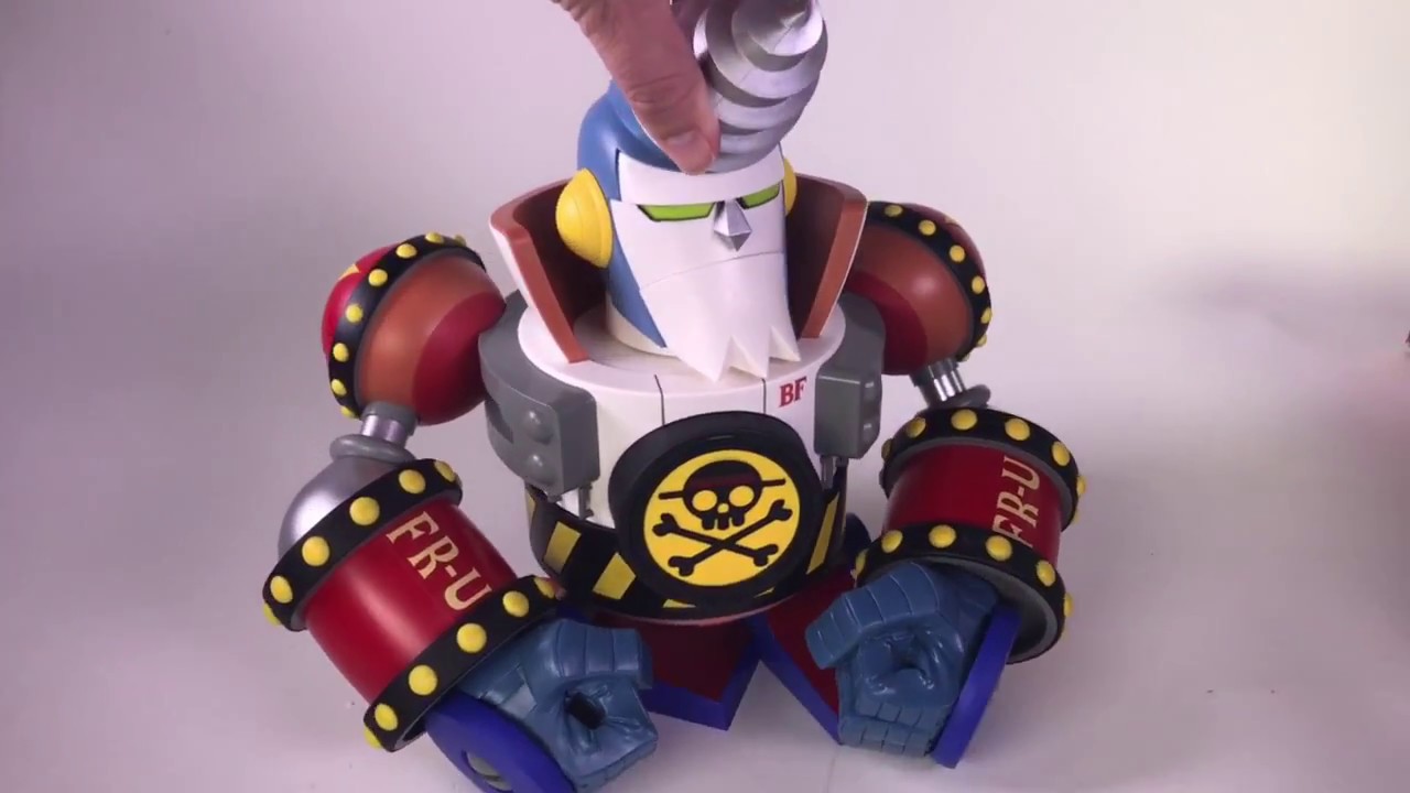 One Piece MEGA General Frankie crane toy review - YouTube