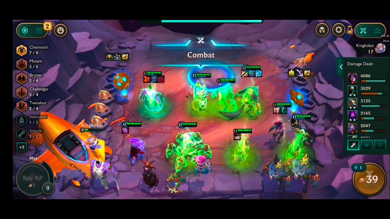 TFT | Hex-Core Highroll feat. Chemtech Champions - YouTube
