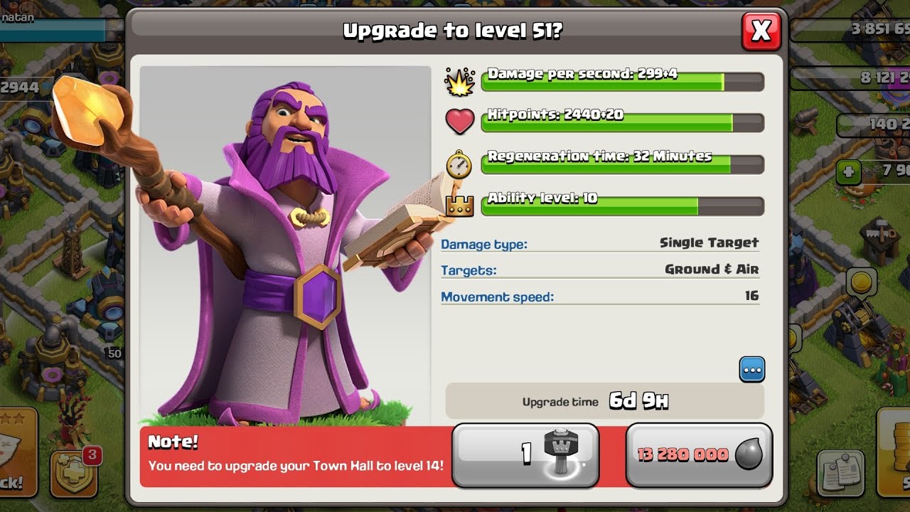 maxing out town hall 13 grand warden - YouTube
