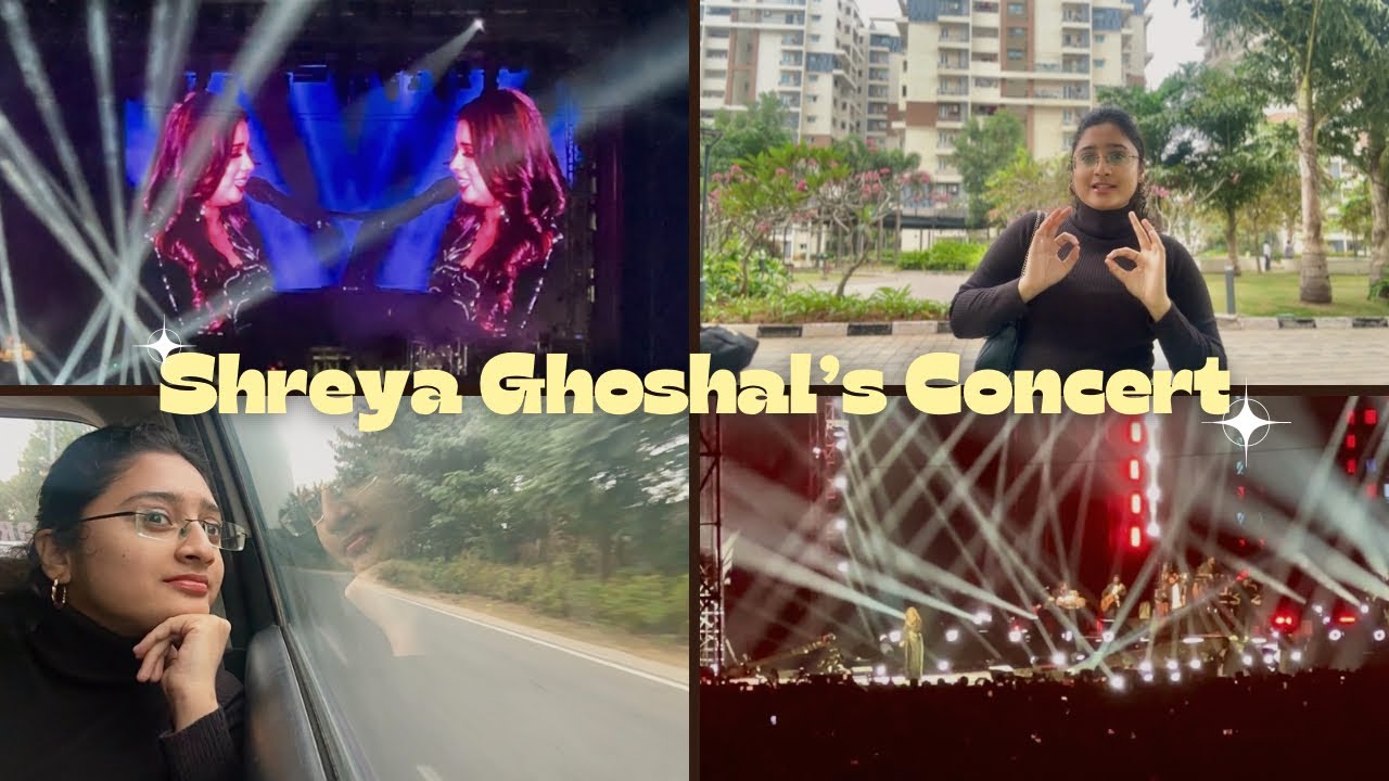 Shreya Ghoshal’s Concert Vlog ️🎶 - YouTube