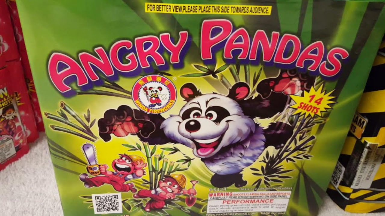 Fireworks Demo (500 Gram Cake) - Angry Pandas (Winda) - YouTube