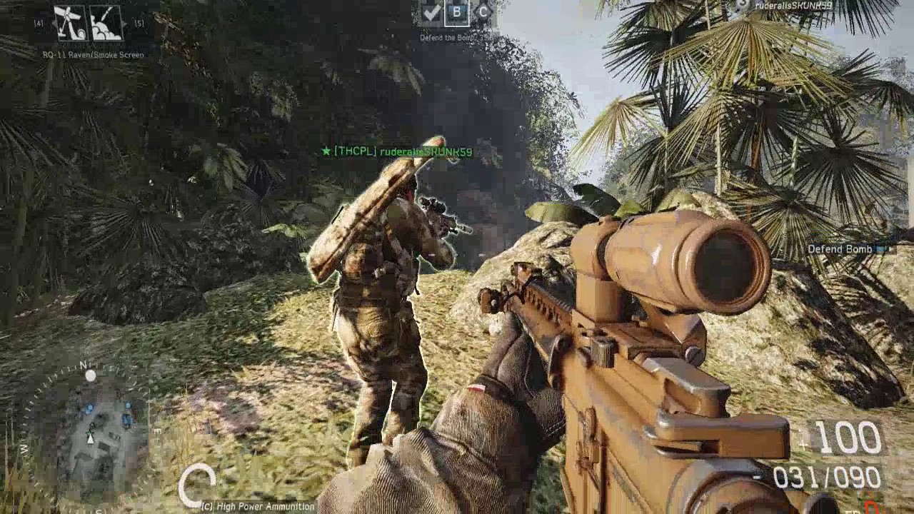 Medal of Honor Warfighter LaRue OBR 5.56 " 6-2 " - YouTube