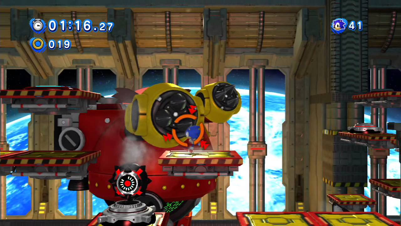 Sonic Generations: Classic Sonic Vs Metal Robotnik (Death Egg Robot ...