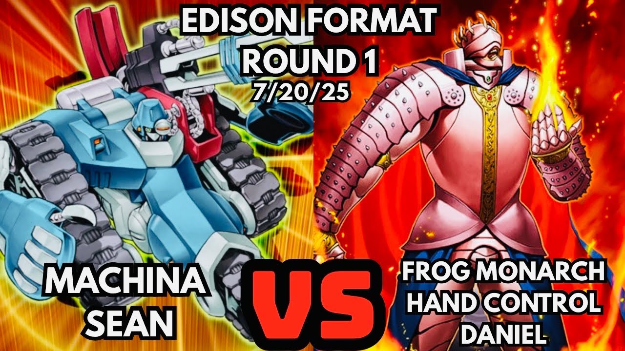 Edison Format Round 1: Machina Vs Frog Monarch Hand Control! - YouTube