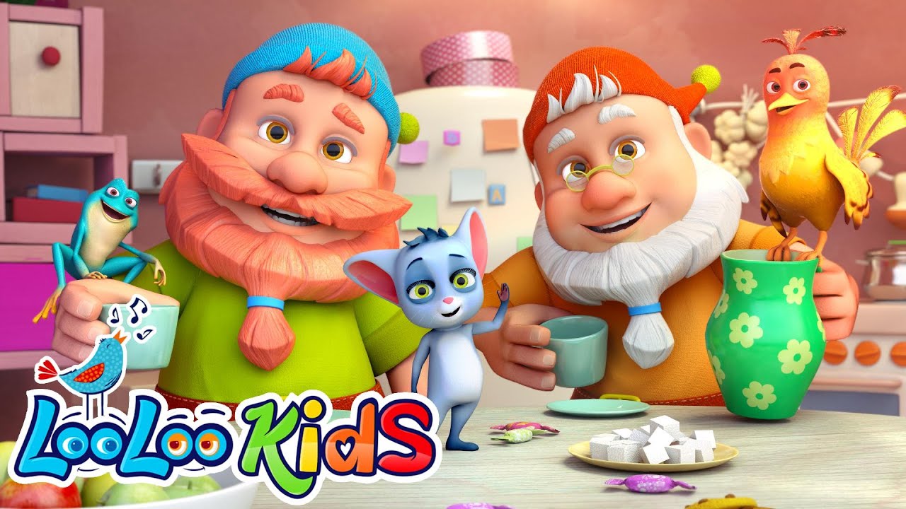 Five Little Friends 🖐️@LooLooKids Nursery Rhymes and Songs - Playful ...