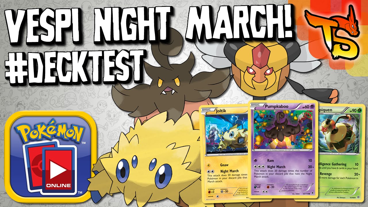 Pokémon TCG - Vespiquen Night March! (Campeão Nacional US) #DECKTEST ...