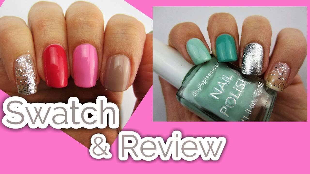 Simple Pleasures Nail Polish Set Review!🤩💅🏻 - YouTube