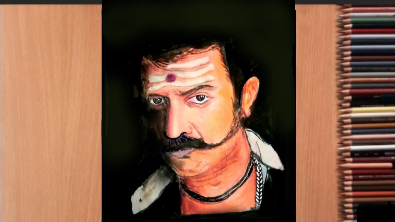 Virumandi Kamalhasan - drawing - YouTube