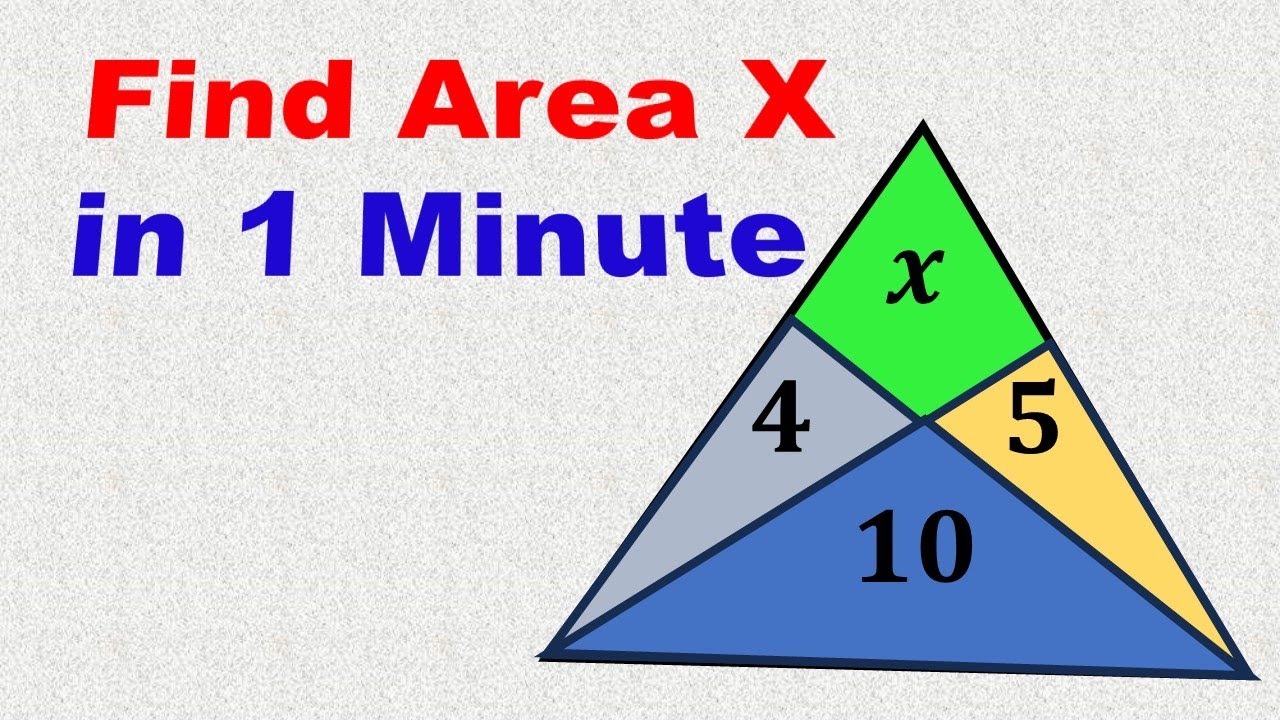 A Good Math Olympiad Geometry Challenge | Math Olympiad Questions ...
