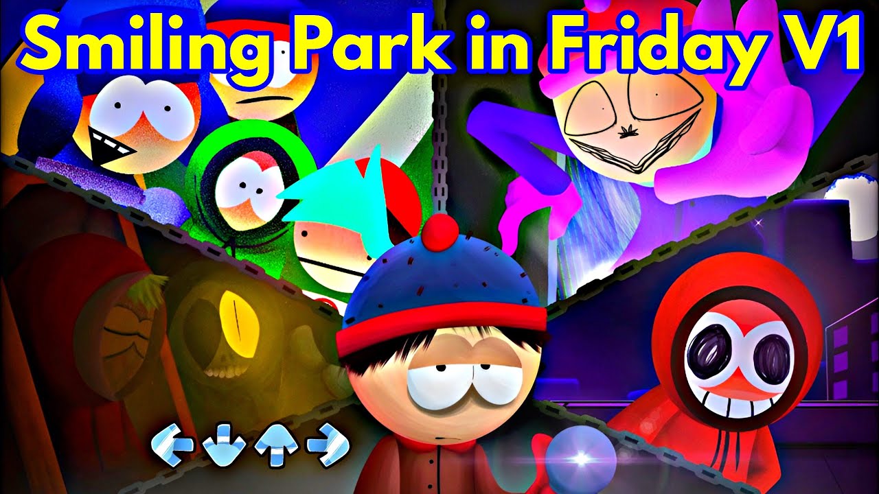 Friday Night Funkin' VS Smiling Park in Friday V1 / South Park (FNF Mod ...
