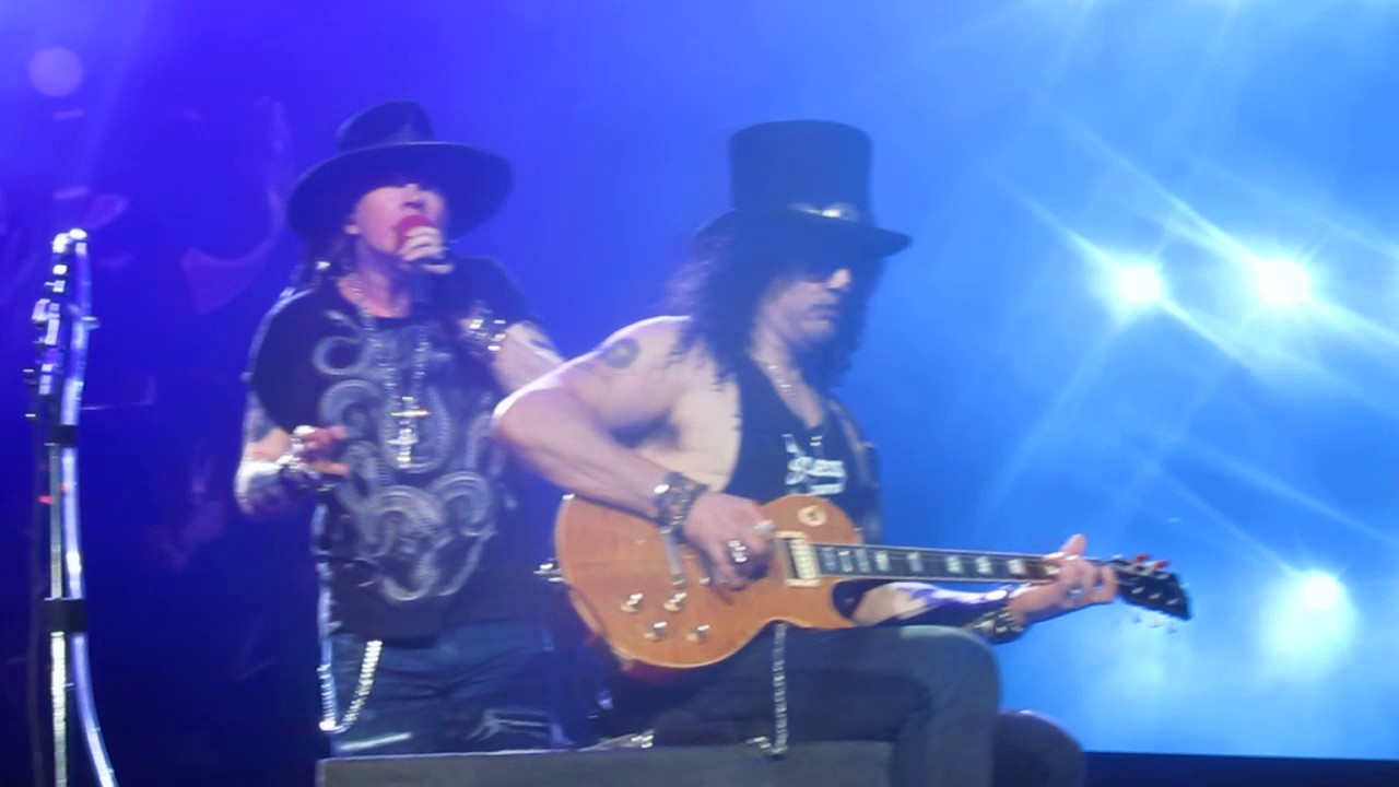 Wild horse Improvisation + Patience (FULL VERSION) by SLASH and Axl ...