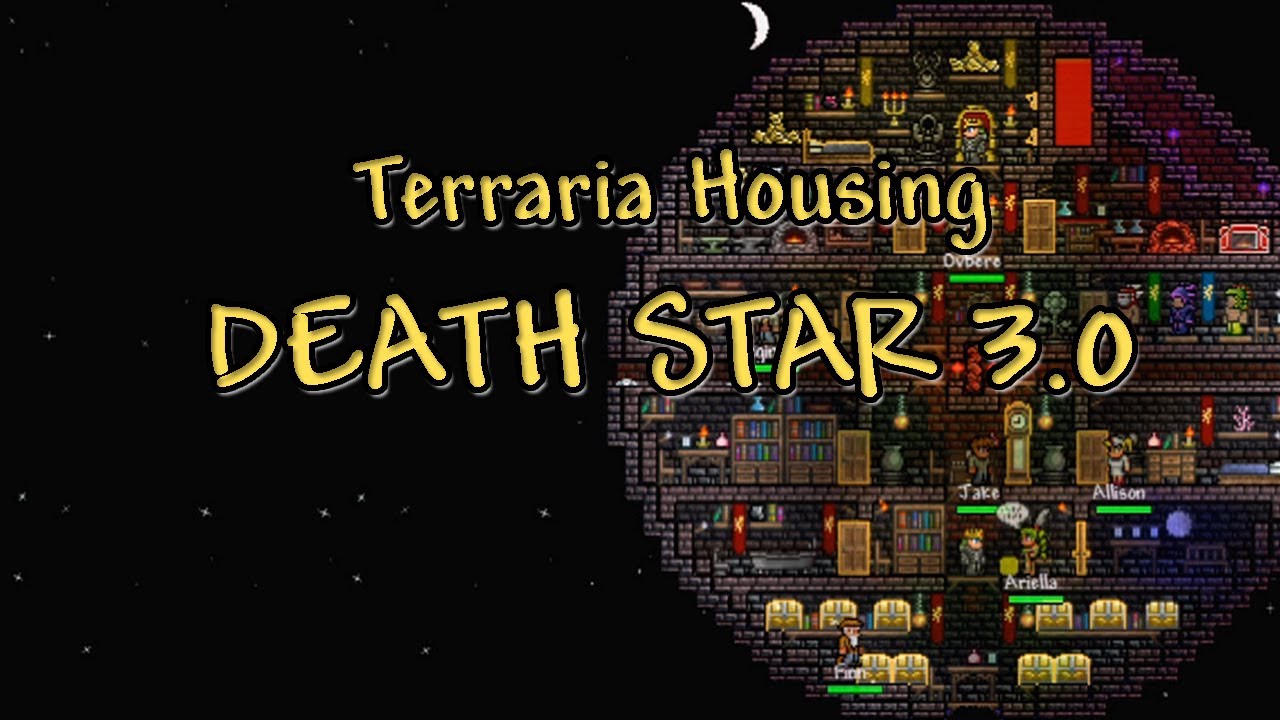 Terraria - Death Star 3.0, Playstation 3 - YouTube