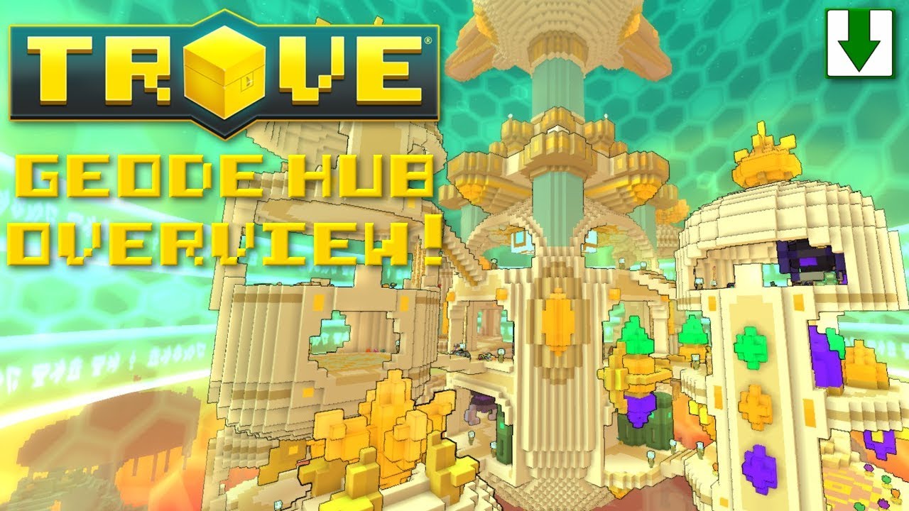 How to Navigate the Hub in Geode | Trove Guide - YouTube