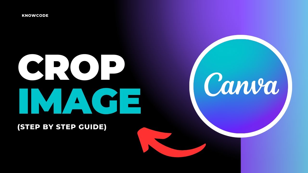 How to crop image in Canva (Step By Step) - YouTube
